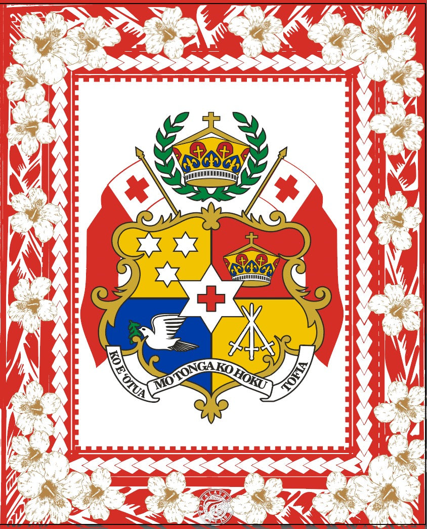 Blossom Tongan Sila Monomono (Quilt) – Polynesian Brints