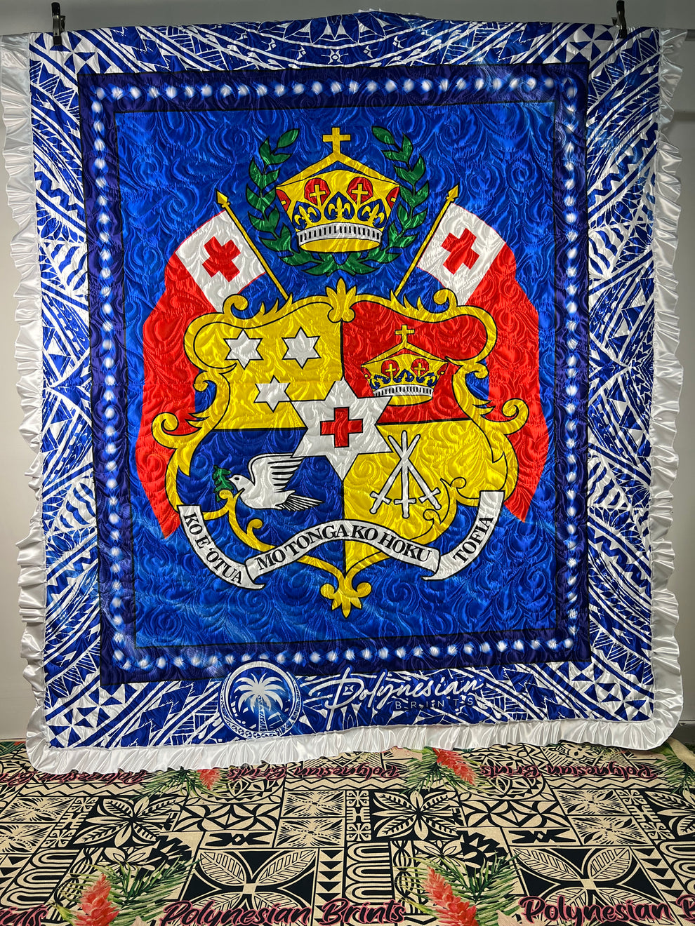 Royal Blue Sila Tonga Monomono – Polynesian Brints